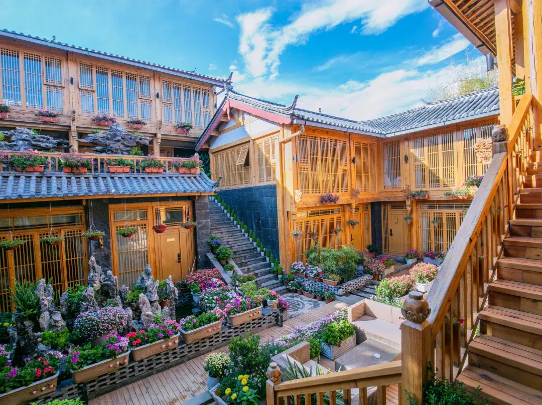 Zhuyu Guancheng Panoramic Designer Garden Hydrogen And Oxygen Meisu - Lijiang