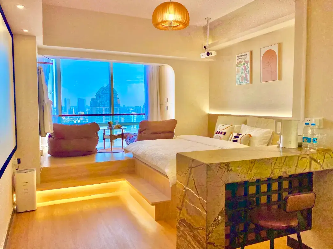 Flower Period Ins Projection Apartment - Canton (Guangzhou)