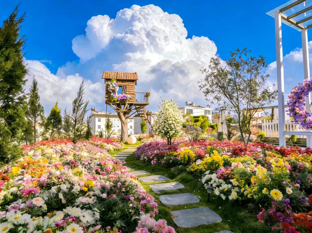 Dali Bright Moon Over Mountains & Sea · Sea View Garden Resort Guesthouse - Dali