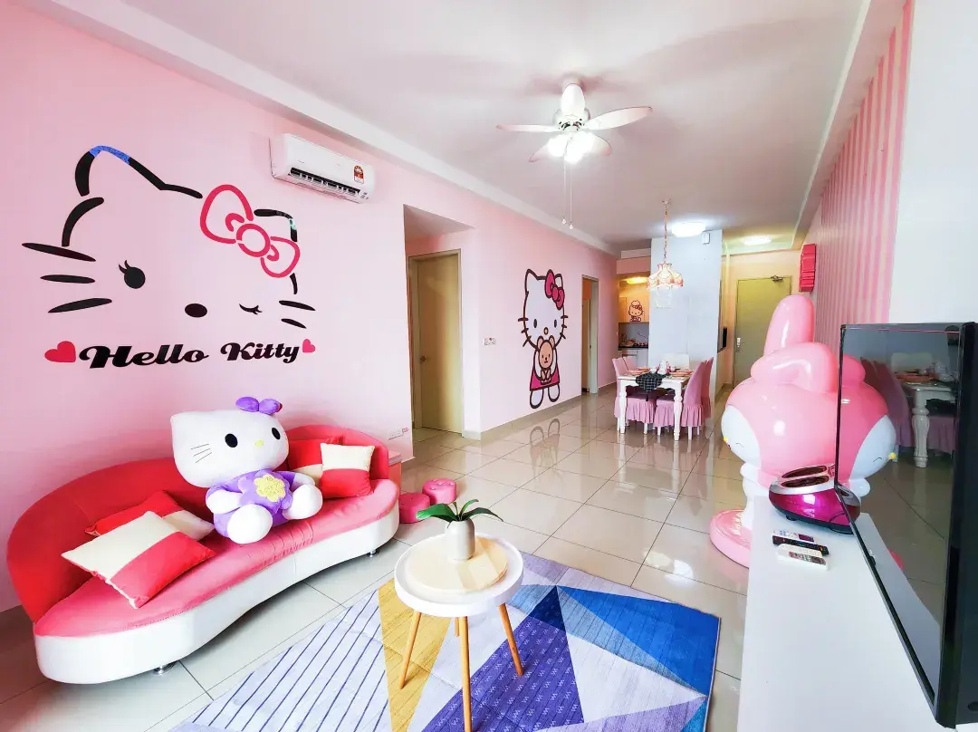 Puchong Ioi & Kl & Hello Kitty Theme Air-con Suite - Shah Alam