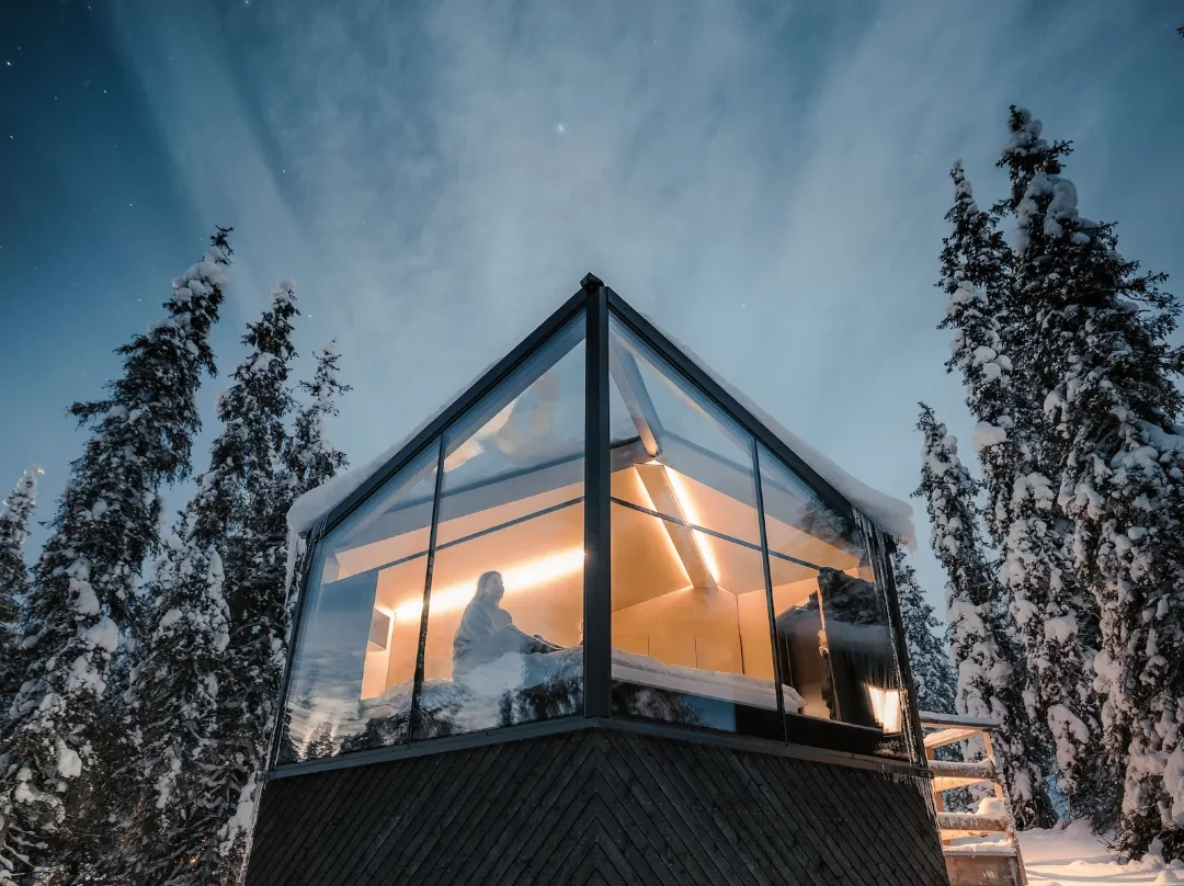 Magical Pond Nature Igloos - Kuusamo