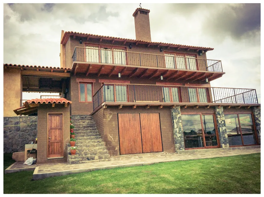 Hermosa Cabaña Centro Tapalpa Horno Barro Asador 4 Rec 12 Personas Tv Wifi - Tapalpa