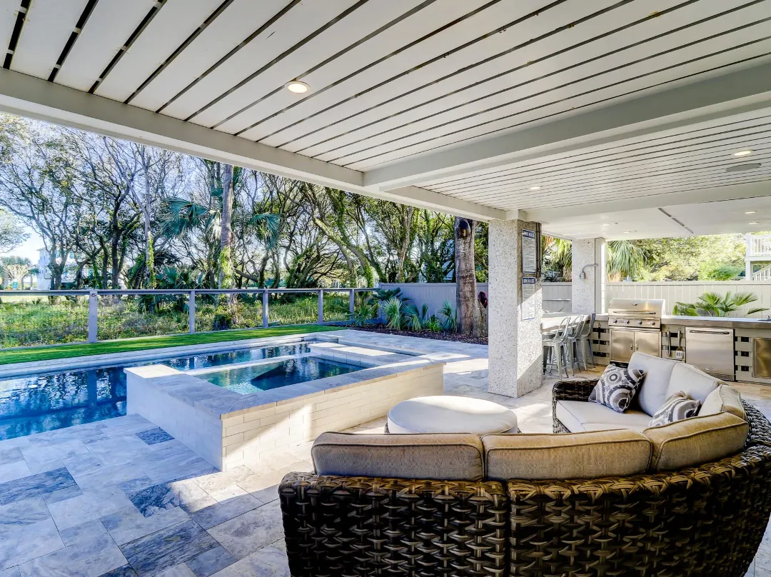 Gorgeous Beach Escape With Private Pool And Outdoor Kitchen - Stunning Haven - Isle of Palms, SC