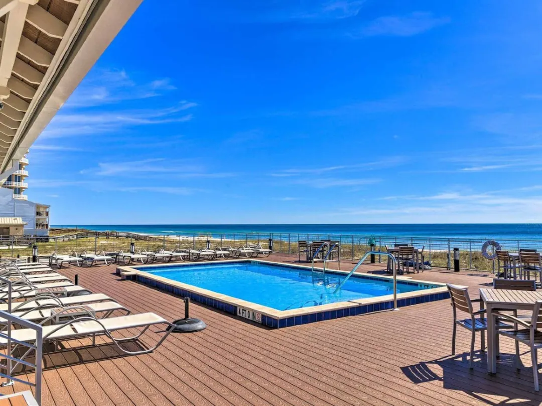 Exquisite Pool And Hot Tub - Stunning Beachfront Retreat - Perdido Key, FL