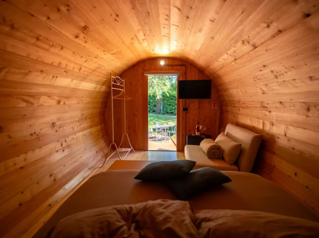 Rifugio Divino Dormire In Una Botte - Wine Barrel Stay Near Rome - Rieti
