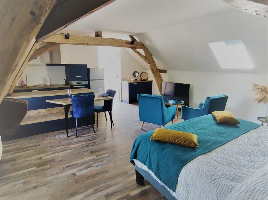Le Loft Du Moulin Brochat Avec Espace Jacuzzi Commun - Saône-et-Loire