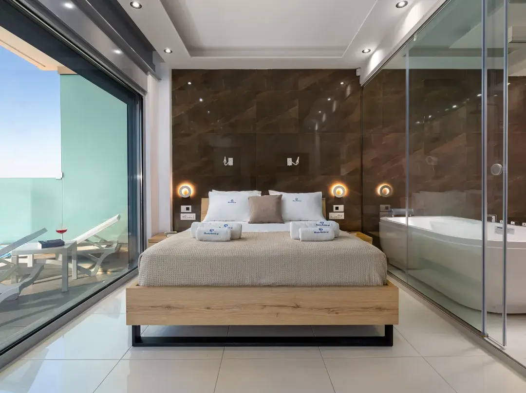 Rhodes Skyline Suite With Out Door Jacuzzi Sea View A2 - Rhodes (Greece)