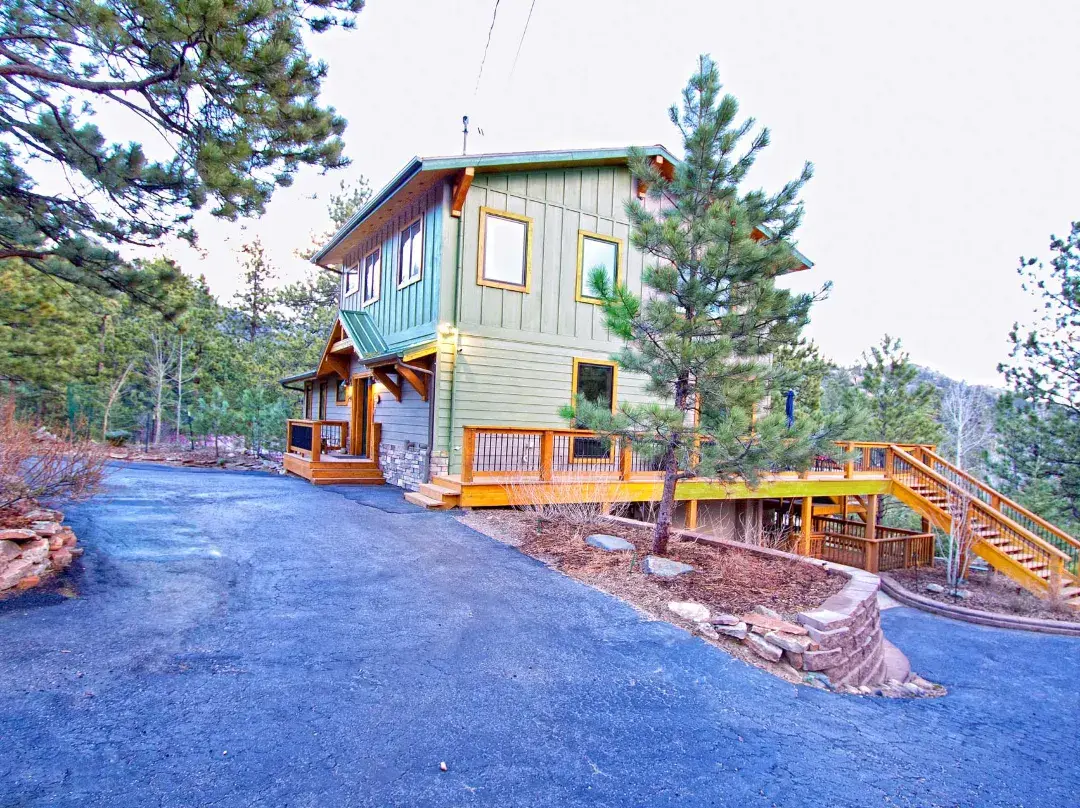 Riverside Retreat - Hot Tub, Fire Pit, Waterfront - Estes Park, CO