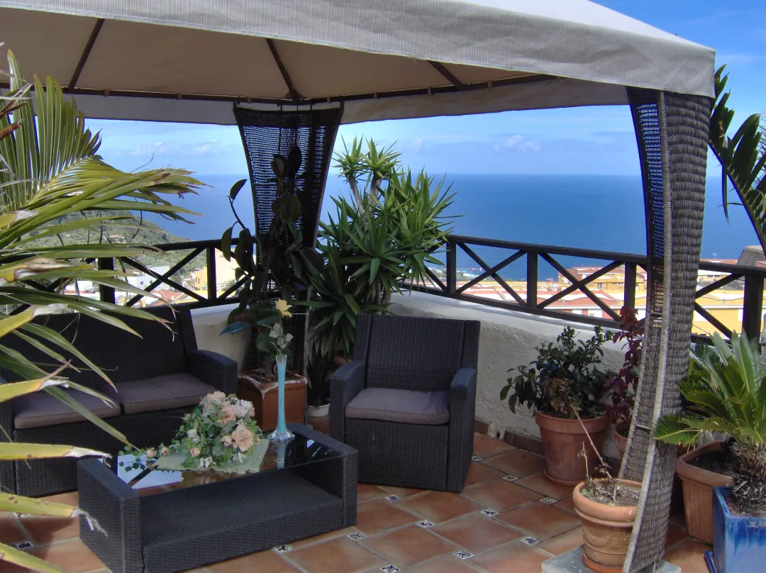 Vivienda Vacacional En Estilo Inglés Con Vista Al Mar - Teneriffa