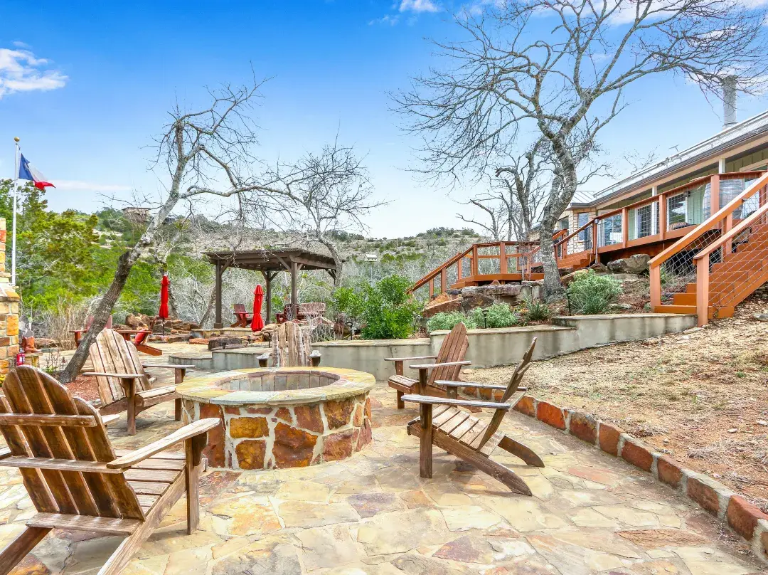 Cascading Waterfall And Outdoor Oasis - Serene Hill Country Retreat - Dripping Springs, TX