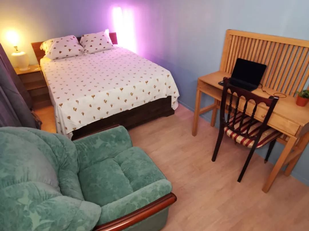 🏡 Logerthine Bezons Chambre Bleu 1 🇫🇷 - Bezons