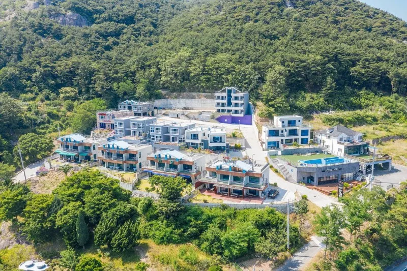 Yeongdeok Blue Road Town Moonlight - Pohang-si