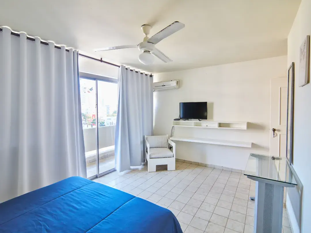 Rentamos Apartaestudio Amueblado Para Períodos Cortos O Largos - Santo Domingo