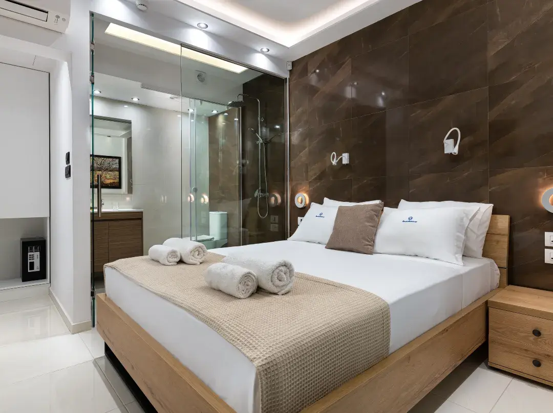 Rhodes Skyline Suite With Out Door Jacuzzi Sea View - Rhodos