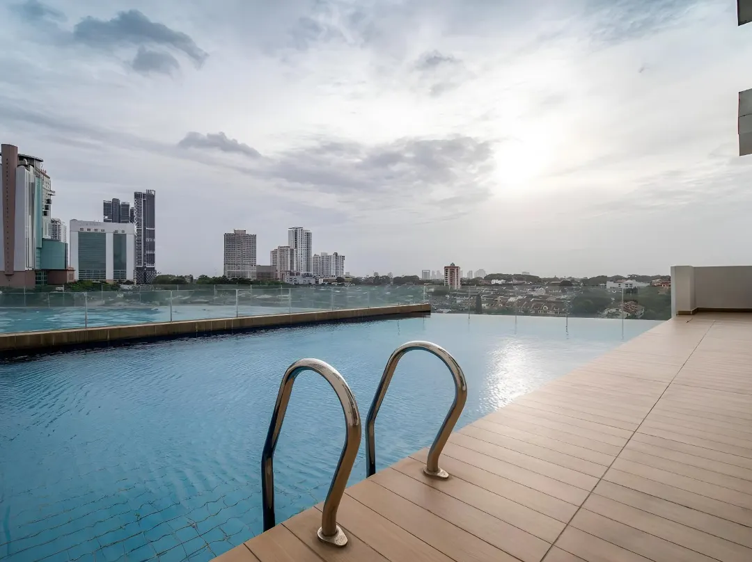 Ksl City Private Family Pool Sunset View/16pax - 조호르바루