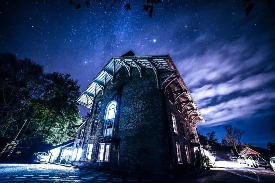 Devils Falls At The Luxury Hafod Hotel Aberystwyth - Wales