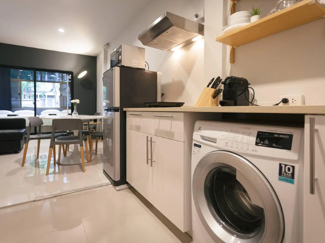 S2 Silom Large Room 4-6 Guests Full Kitchen Wifi - Bang Rak