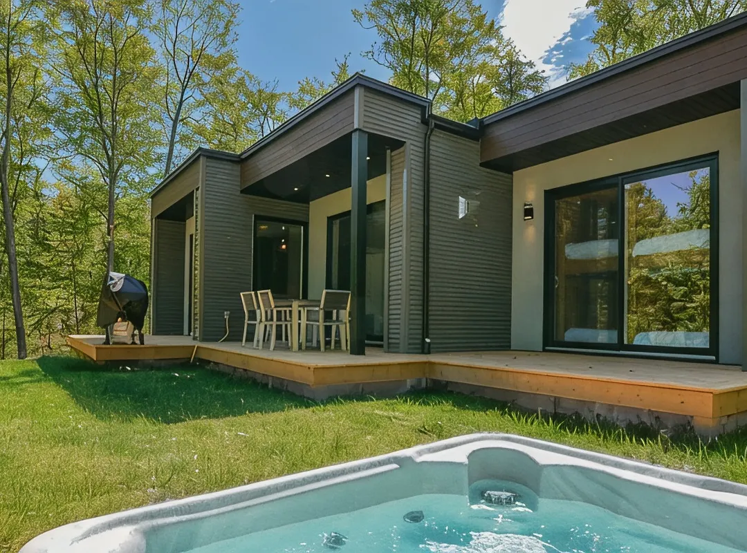 Bel Air Tremblant Andorra Famille: 1 King, 2 Lits Superposés, Jacuzzi - Laurentides