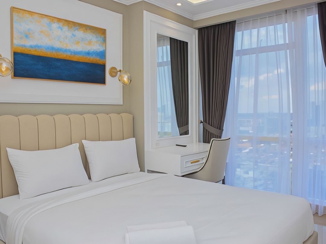 Modern And Comfy 2br At Menteng Park Apartment - Midori
