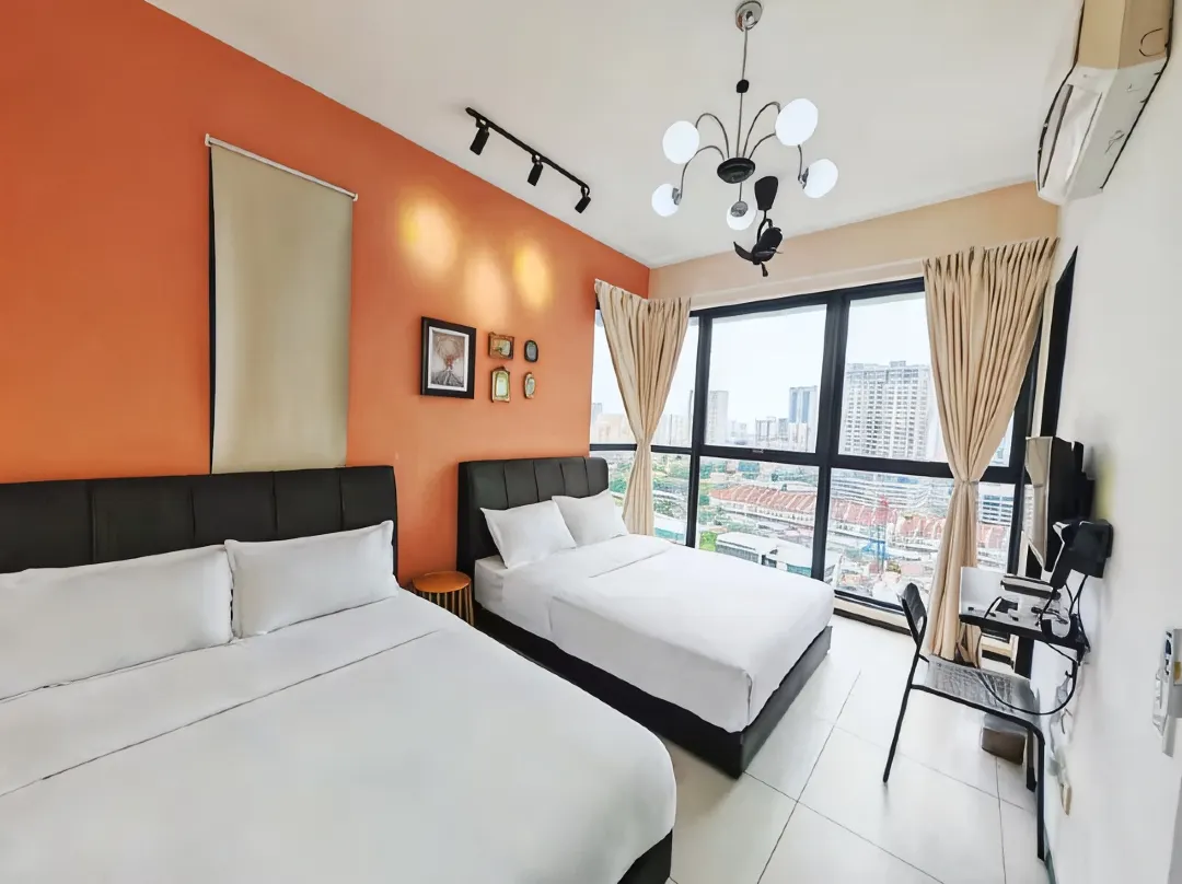 148a Cozy1br Poolstay Food Nightview - Penang