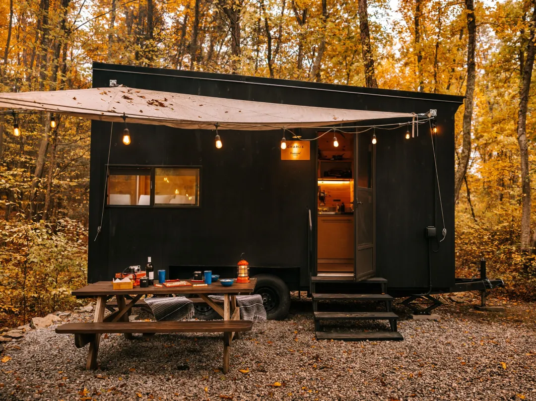 Postcard Cabins Starved Rock - Ottawa, IL