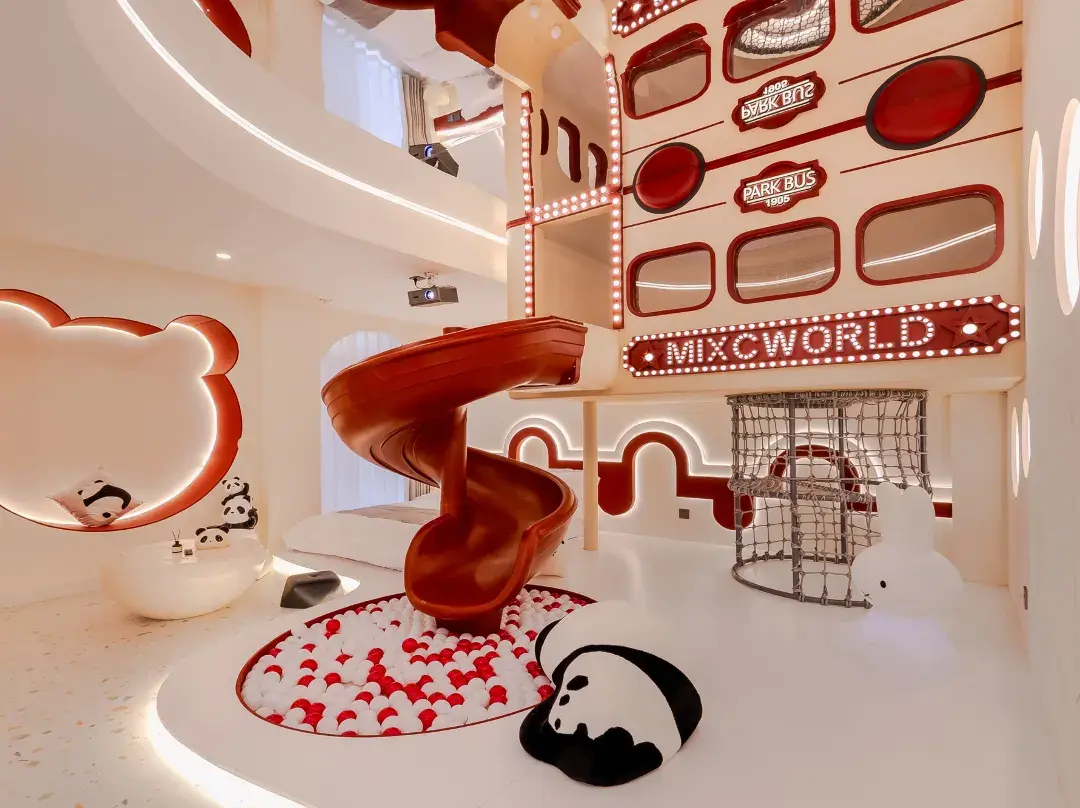 Lume White · Childhood Fun Hidden Luxury Parent Child Homestay - 청두 시