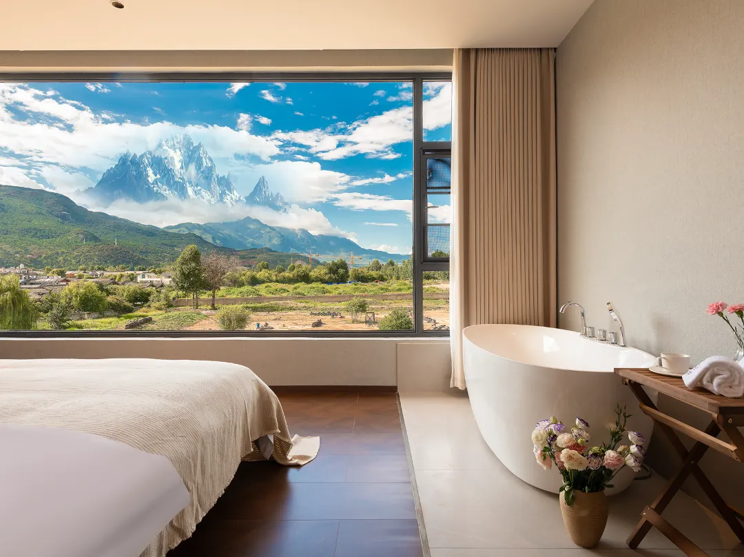 Wanning | Slow Time · Villa Snow Mountain View Resort Courtyard-style Hotel - Lijiang