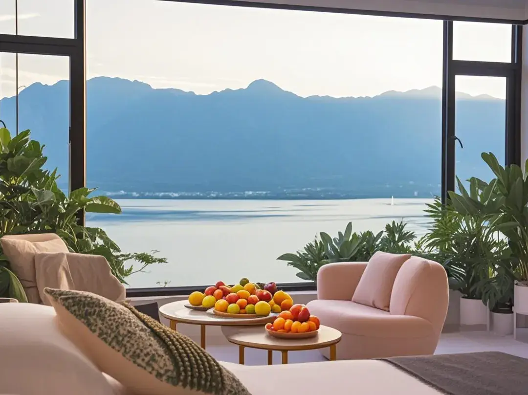 Dali Jiuxiao Mountain Sea View Full View Cang'er Half Mountain Sea View Resort Villa - Dali
