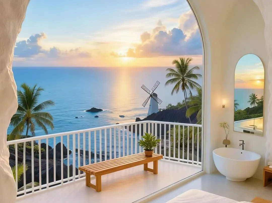 Blushe | 360°·fulview | Ocean-view Garden-style Holiday Homestay - Dali