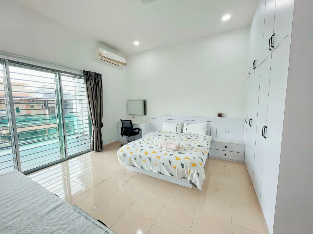 4bdr Double Storey Homestay Yong Peng, Freeparking - 永平