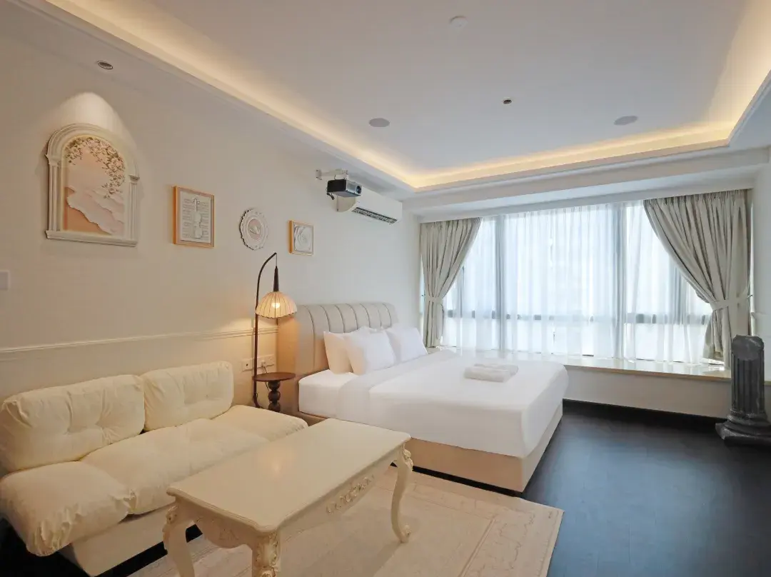Rnf Romantic French Elegant Style # Movie-themed Surround Sound # Private Movie Theater - Woodlands