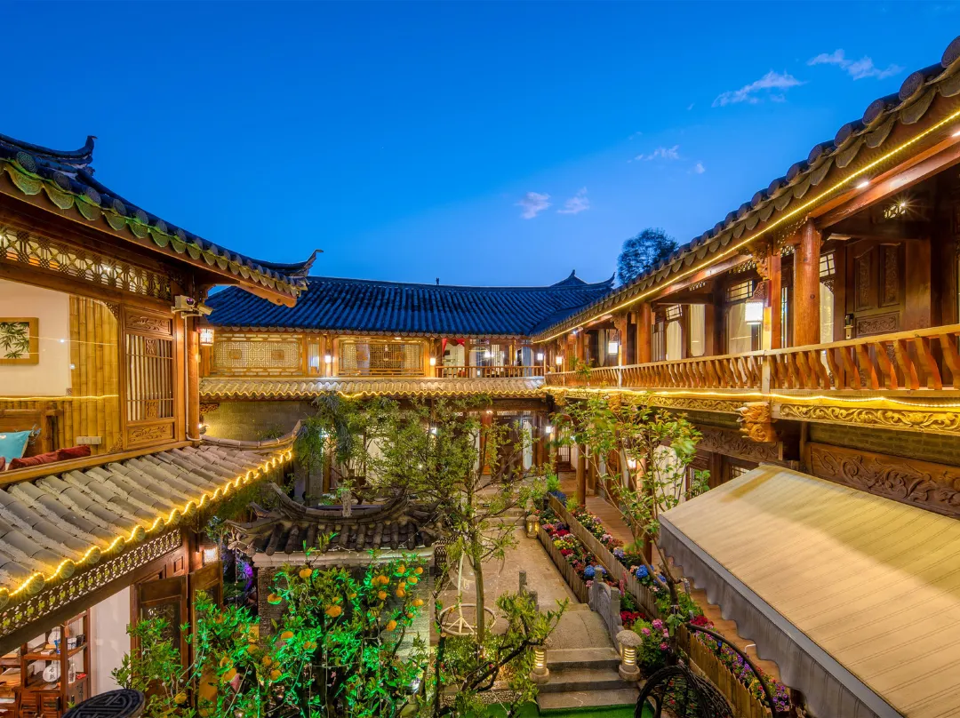 Memory Garden Memory Garden Yinxiang Ancient City Panoramic Beauty Su - Lijiang