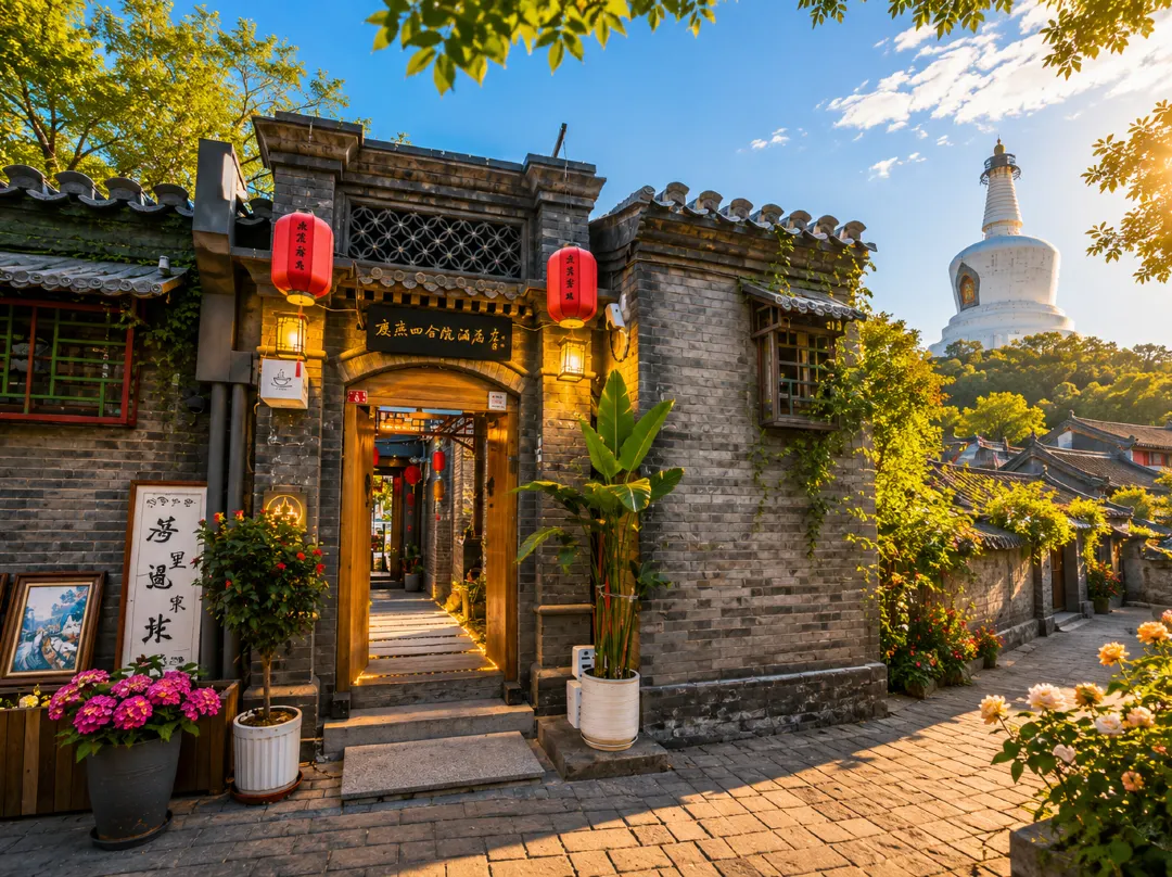 Beijing Templeside-lianlian Hutong House - Beijing