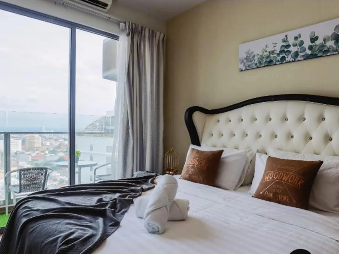 Sliverscape Premier  Suite @ Melaka Raya [Wifi | Bathtub | Sleep 4-5] - Malacca