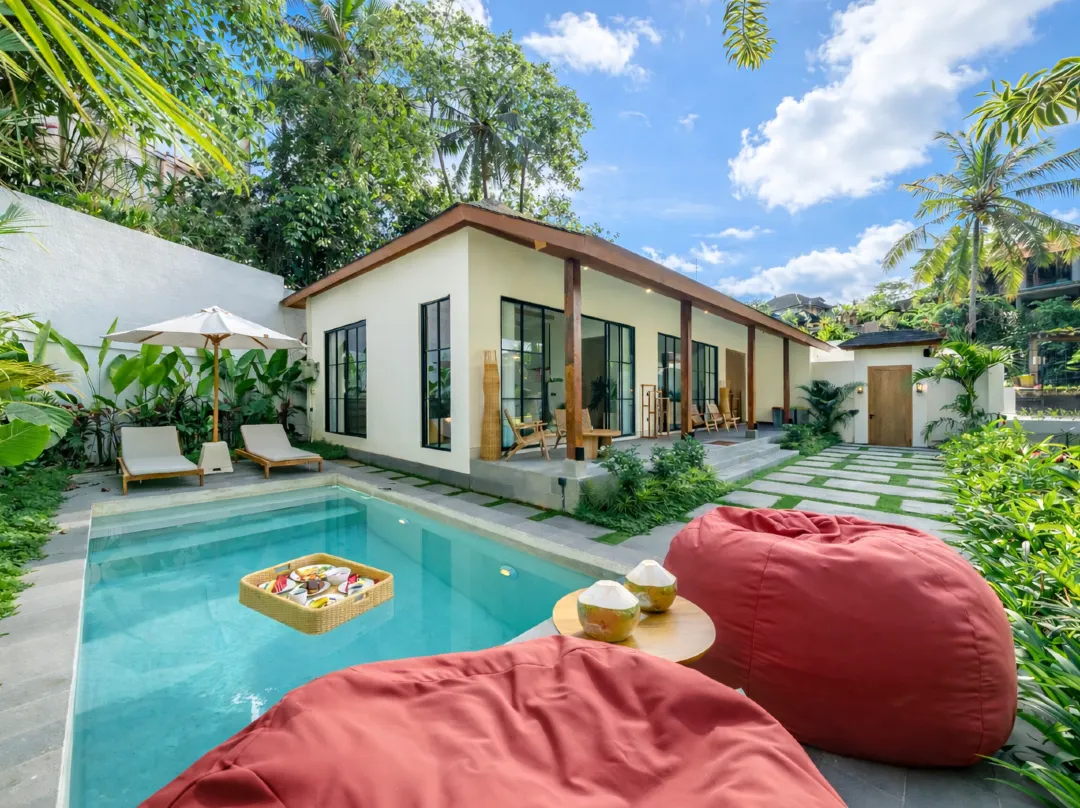 Bergamo By Dh - Chic Escape With Private Pool - 우부드