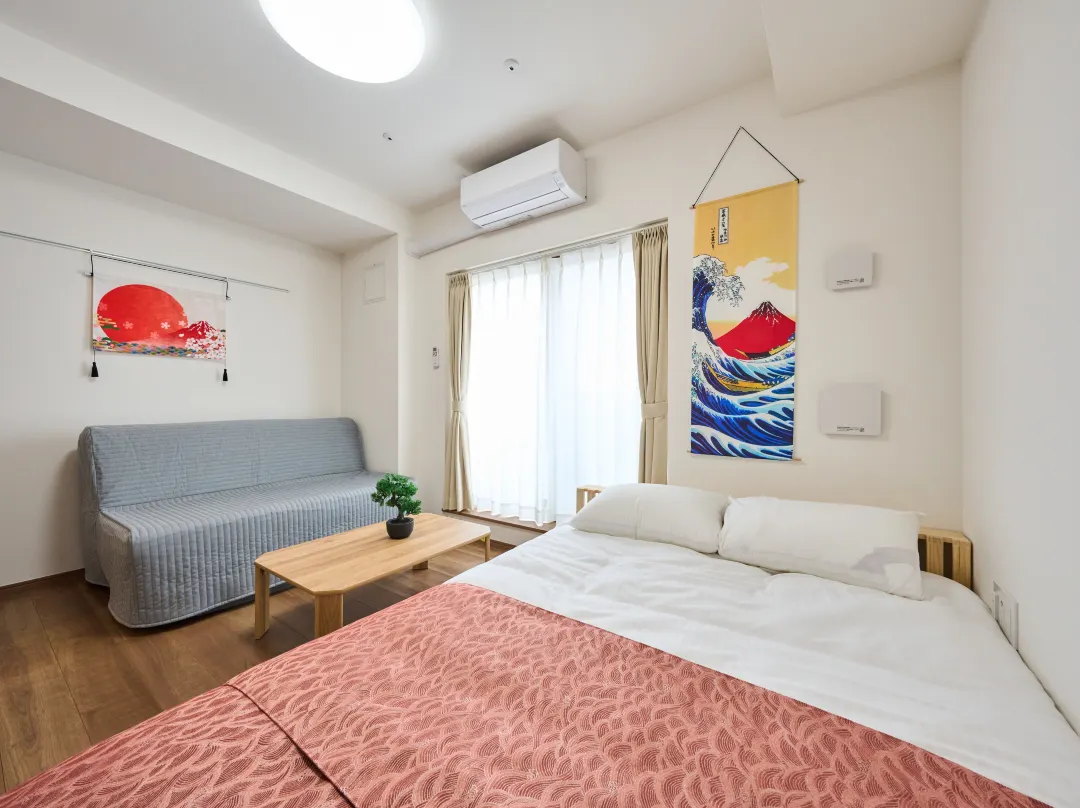 3 Minfrom Haneda Airport/1br/kitchen·washer&dryer/max4-6 - 가와사키시