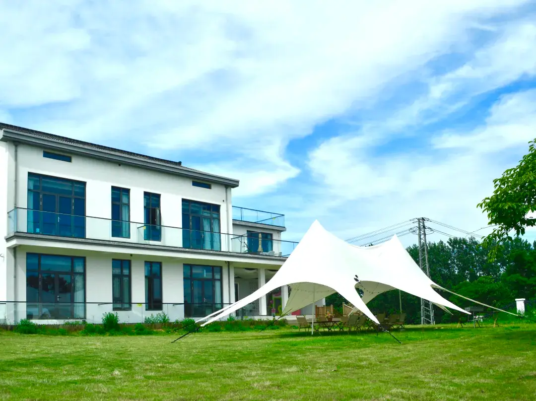 Shuangtang Yashe ● Golden Wilderness | Courtyard · Boquanfu Light Luxury Homestay - Nanjing