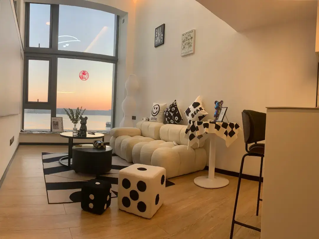 Belle Seaview Loft Jumbo Projection Apartment - 高雄市