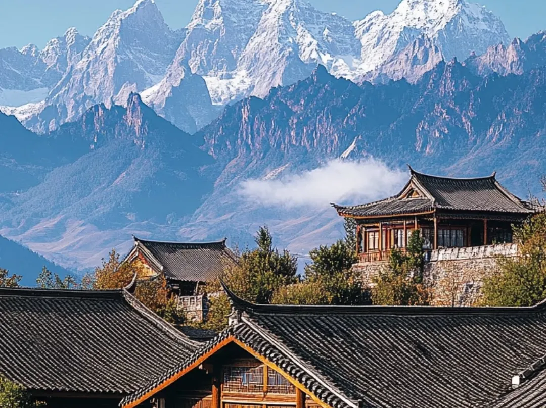 Silver Chest Valley-arca · Luxury Snowscape & Garden Design Resort Hotel - Lijiang