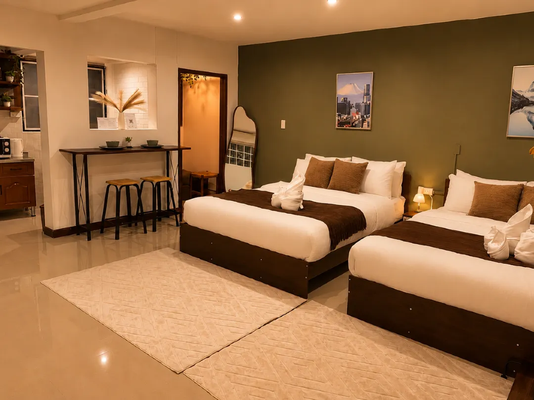 Vintage Time Tunnel | 3 Queen Beds | Phayathai Bts - Bangkok