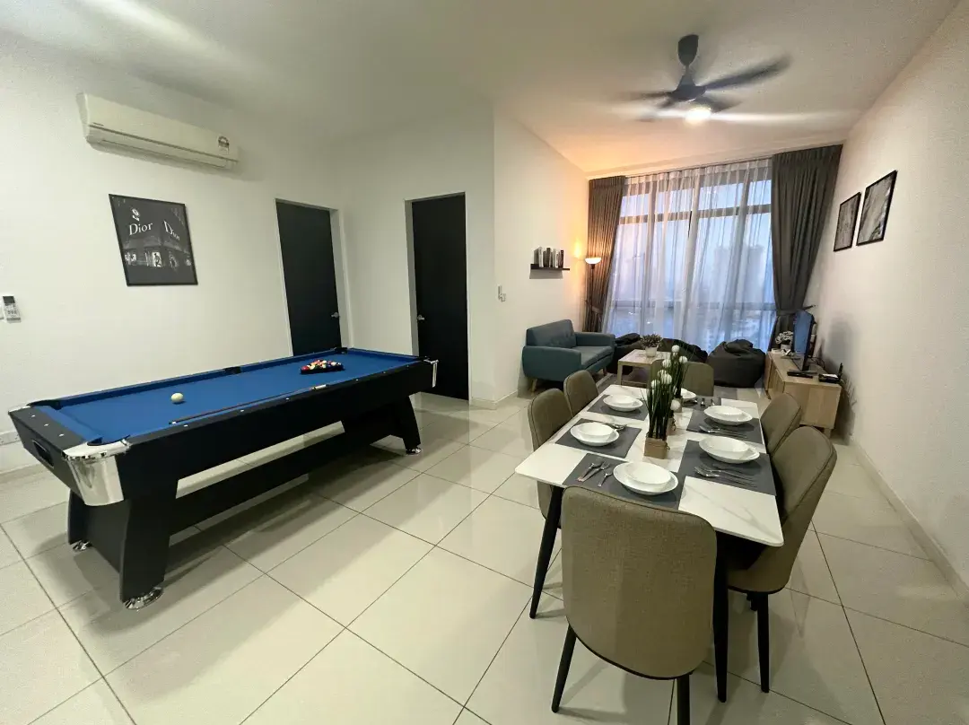 Setia Sky88 Pooltable 3br | Near Ciq/ksl/midvalley - Johor Bahru