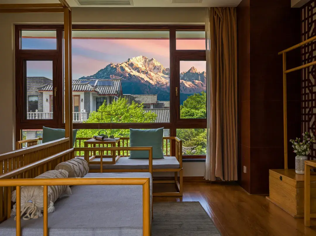 Xianglinyajingxueyuesnowjoysnowmountainviewlightluxurygardenvillaforseekingtranquility - Lijiang