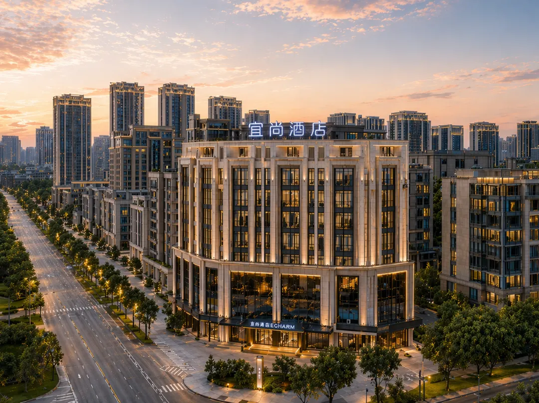 Echarm Hotel Jiujiang Railway Station Wanda Plaza - Jiujiang