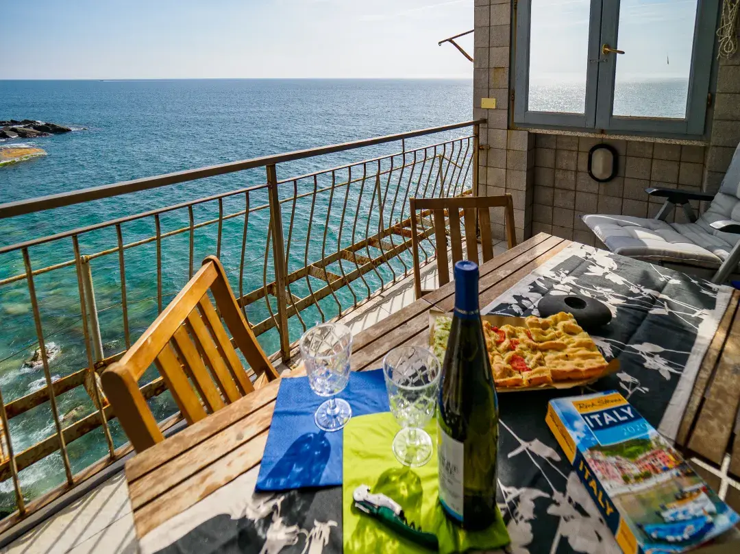 Unda De Ma Con Vista Mare E Balcone - Cinque Terre