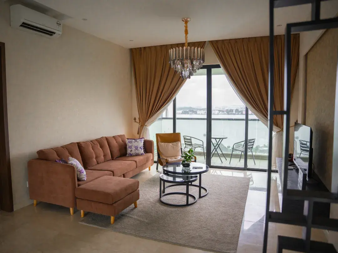 Artistic Marina View 3br Permas Bathtub & Seaview - Masai