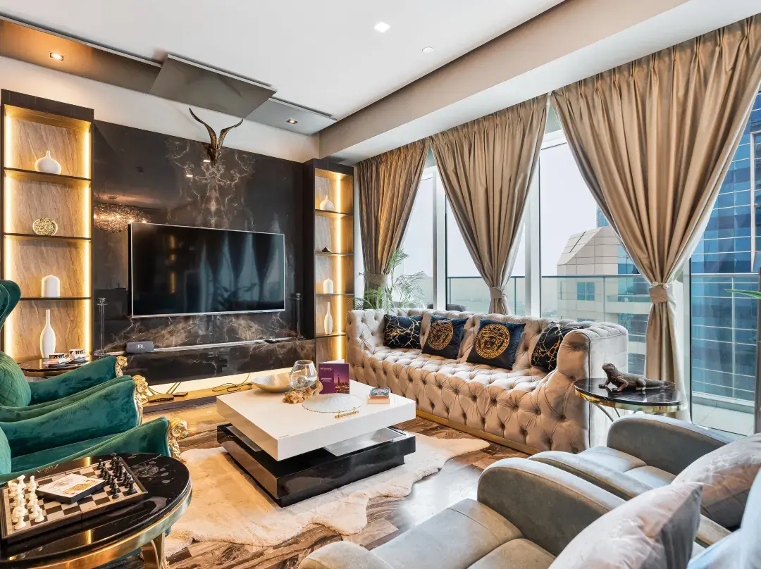 Highend Luxury Stay With Full Palm Jumeirah View - Marina de Dubái