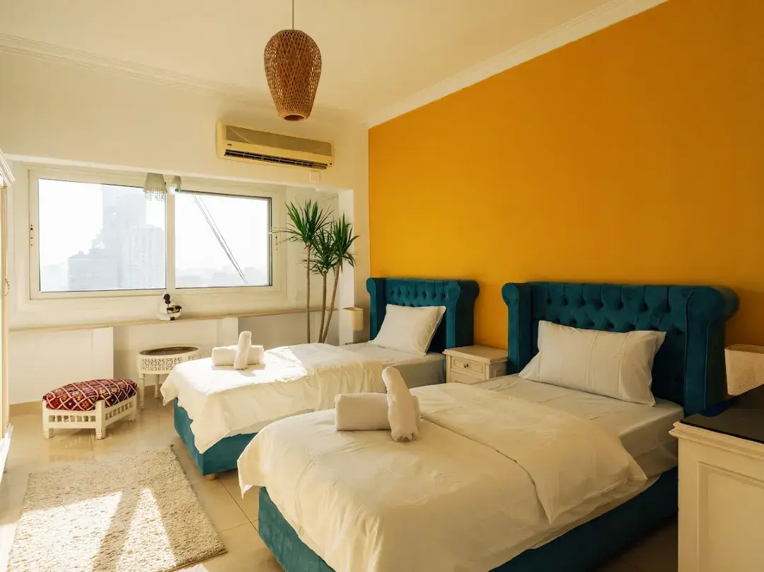 18th Floor Nile View | Jacuzzi | Zamalek - Gizeh
