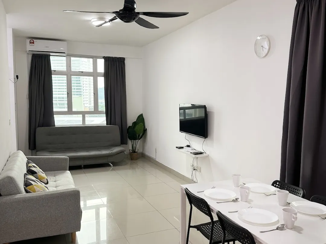 Tur10-3room1living-spice Stadium-1minfoodcourt-5minit Airport - Bayan Lepas