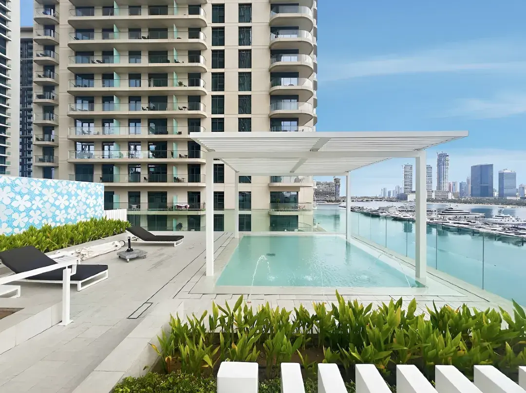 2br Beachfront Retreat With Palm & Dubai Eye Views - Dubai Marina